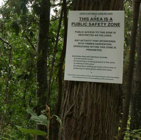 Logging Minister stuffs up - Environment East Gippsland