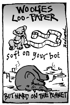 Customers given a bum steer on loo paper - Environment East Gippsland